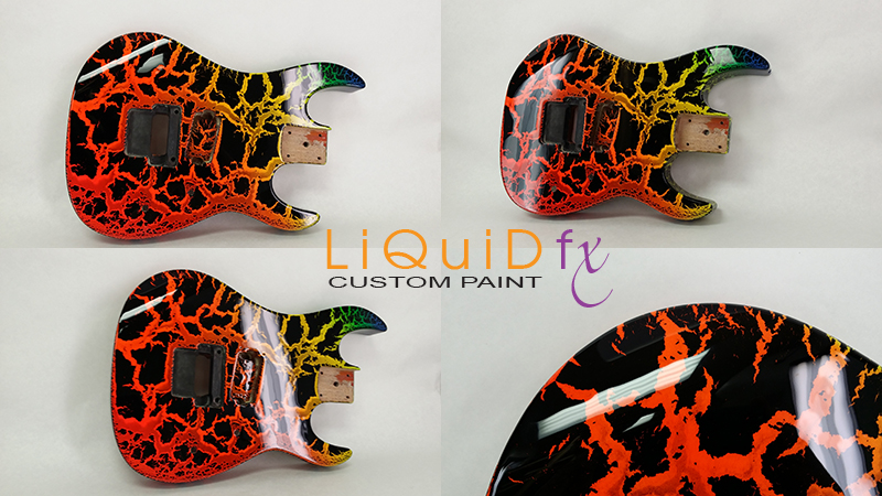 Crackle Paint - so cool had to start a new thred! | Ibanez JEM Forum